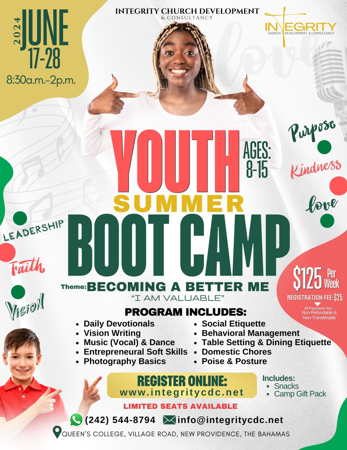 Youth Summer Boot Camp 2024